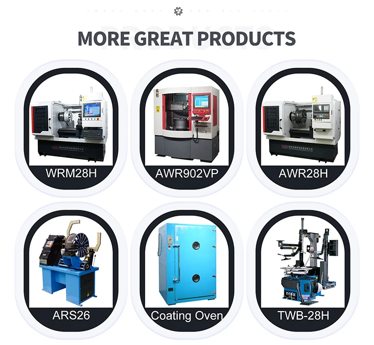 Alloy Wheel Vertical Lathe Auto Rim Repair Machine For Cnc Alloy Wheel ...