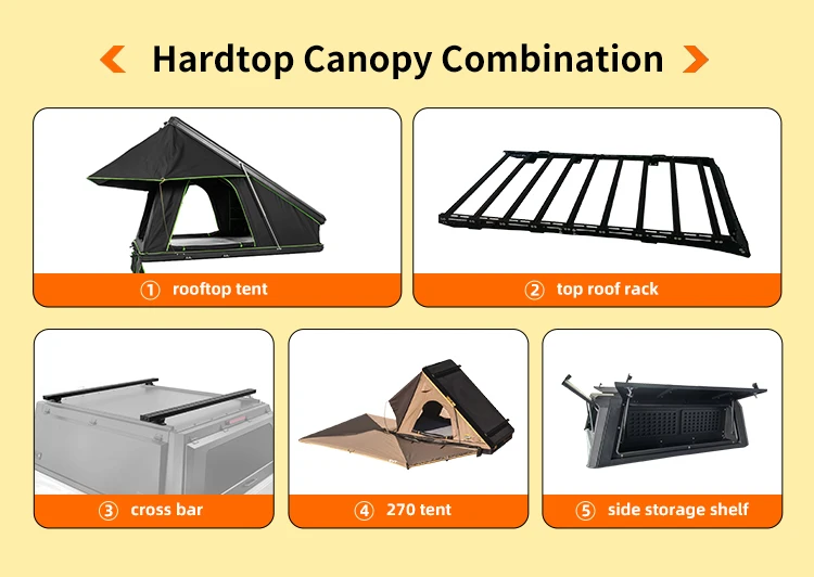 Pickup Canopy Truck Topper Camper Shell for Toyota Tacoma