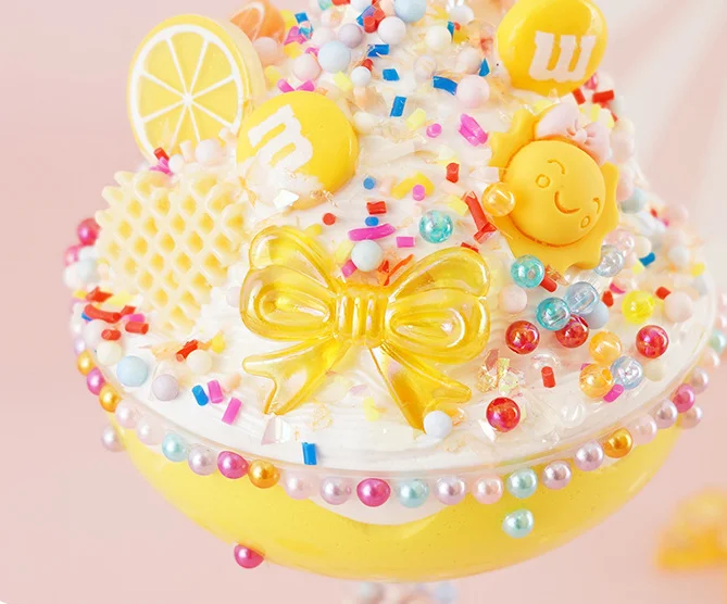 DIY Cream Glue Toy Simulation Icecream Handmade Kit