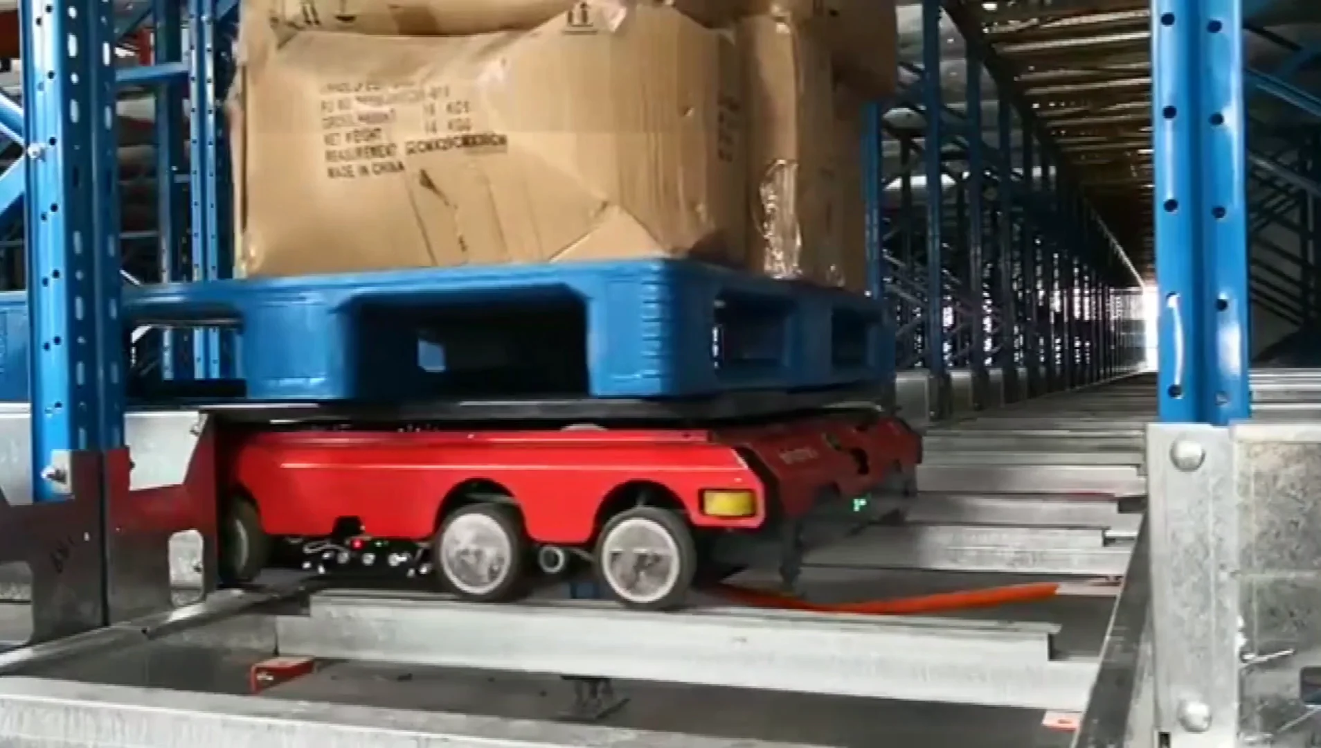 4 Way Radio Shuttle Racking Multi Shuttle For Automatic Warehouse - Buy ...