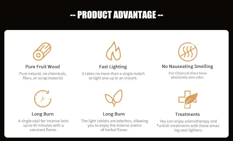FireMax Bamboo Black Shisha 2024 Hookah Custom Charcoal Packing Round ...