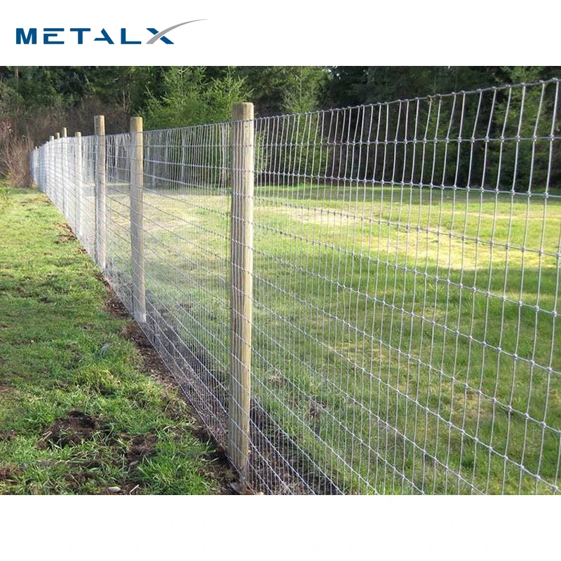 Cheap Pasture Goat Grassland Field Fence Hot Dipped Galvanized Fixed ...