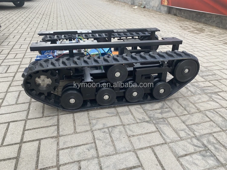 All Terrain Rubber Track Chassis - Durable & Versatile