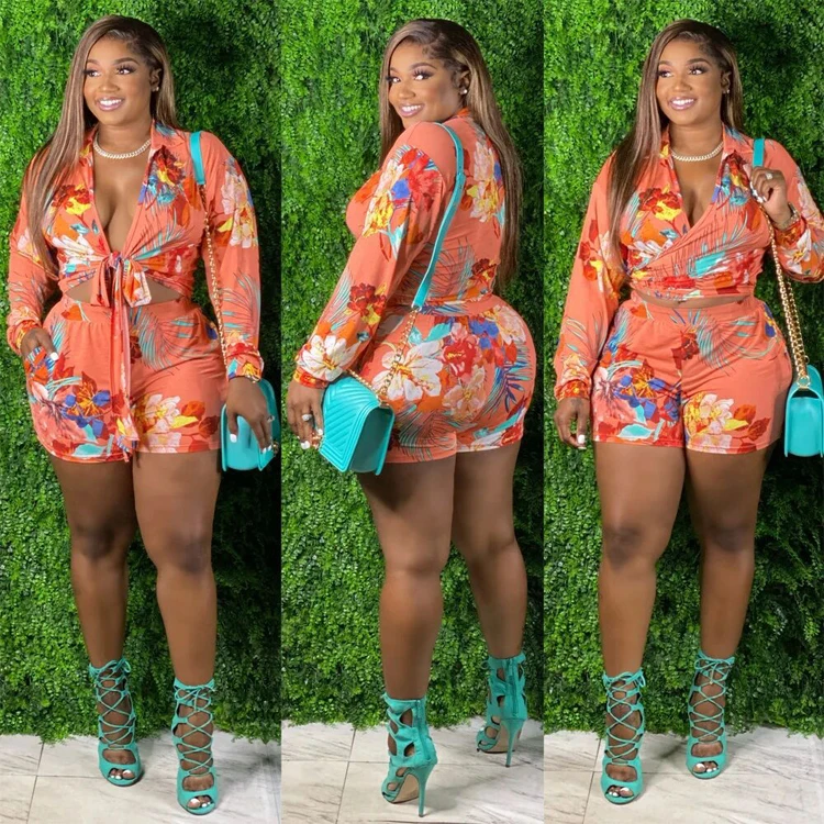 2021 Long Sleeve Women Clothing Tops And Pants Two Piece Set Tie Dye