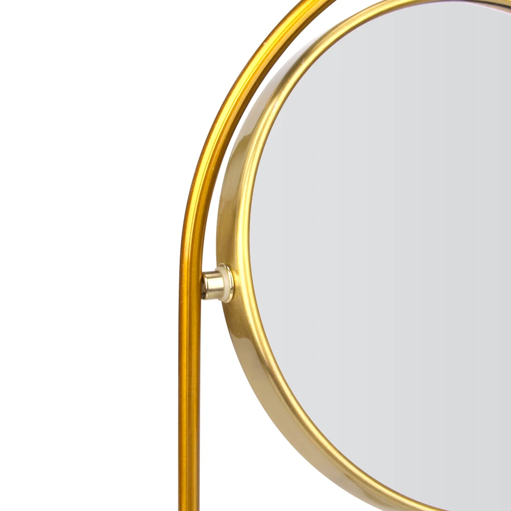 Wholesale Marble Cosmetic Mirror Swivel Make Up Vanity Mirror For Desk ...