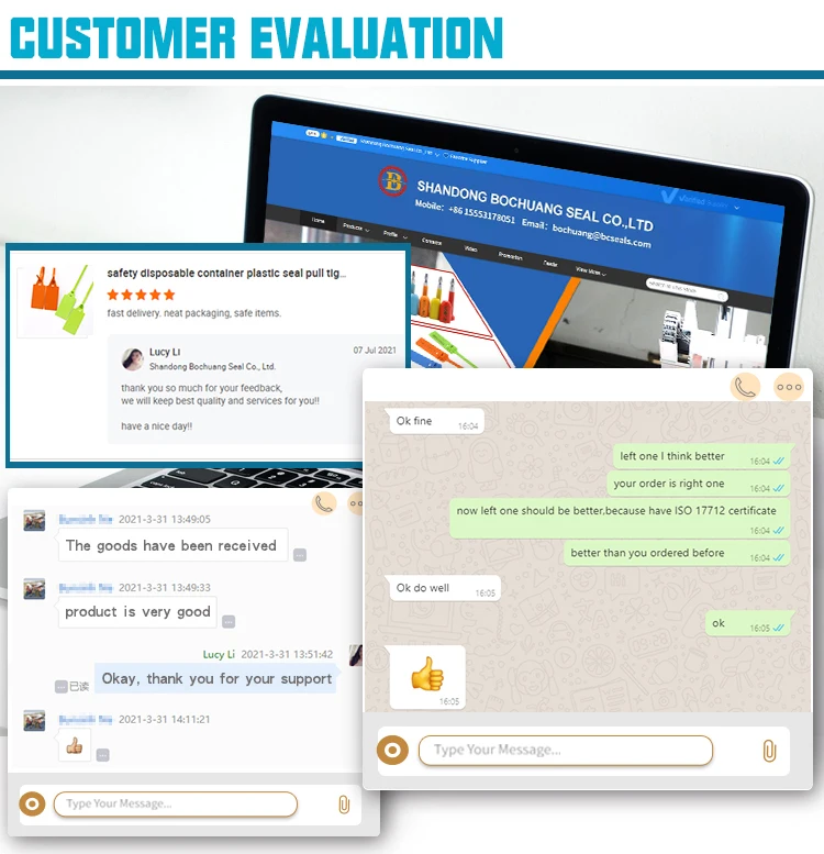 BCP107 Premium Plastic Seal Tag - Secure Your Logistics