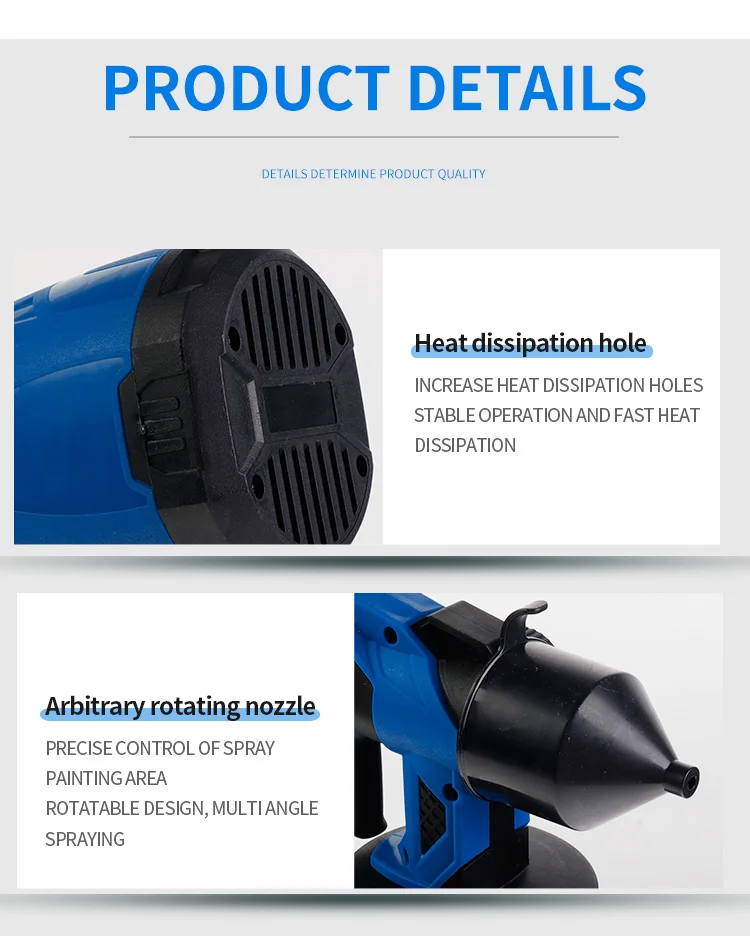 Handheld Rechargeable High Efficiency Small Portable Automatic Cordless ...