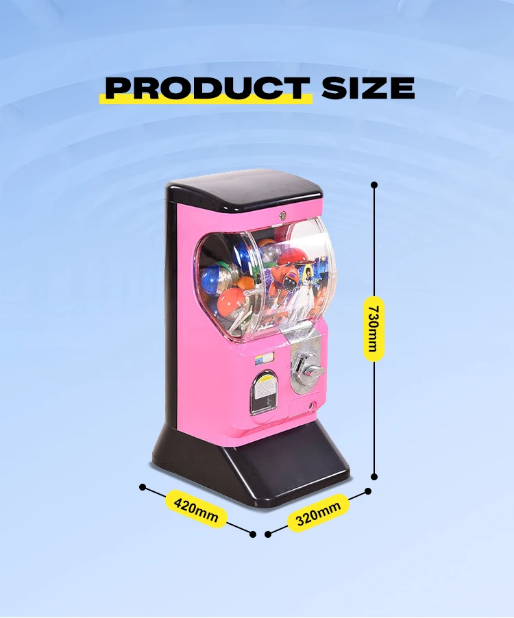 Factory Price Gashapon Vending Machine Coin Operated Gift Game Machine ...