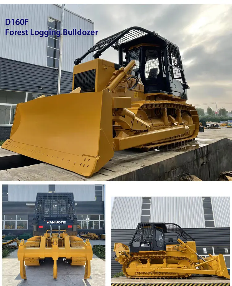 Good Price D160f Forest Logging Bulldozer Earth Moving Machinery New ...
