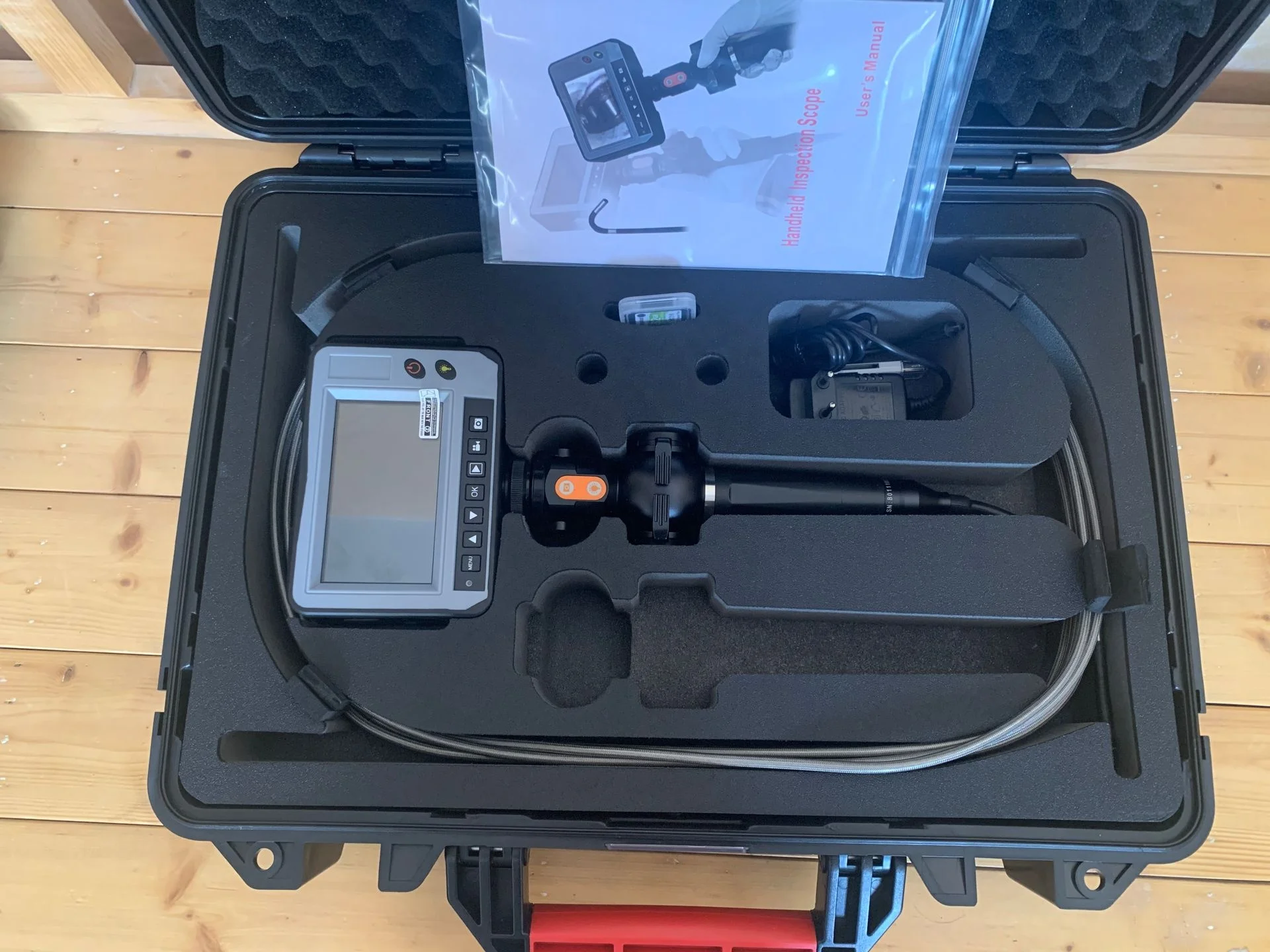 Portable Industrial Borescope With 3mts Testing Cable,6mm Probe Lens,4 ...