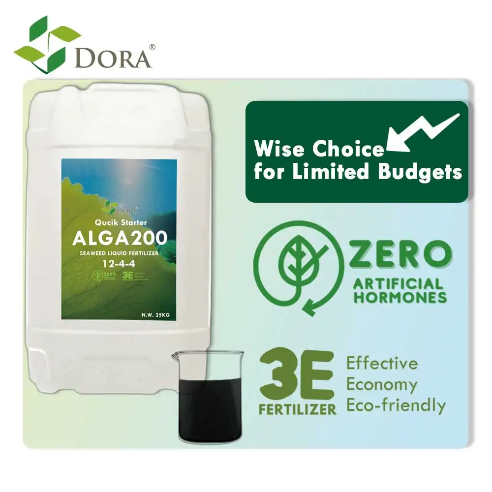 Dora Alga200 Compound Fertilizer Npk 12-4-4 Seaweed Composition ...