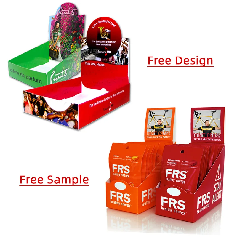 Ready-to-Use Shelf Display Box Tear Away Corrugated Cardboard Carton ...