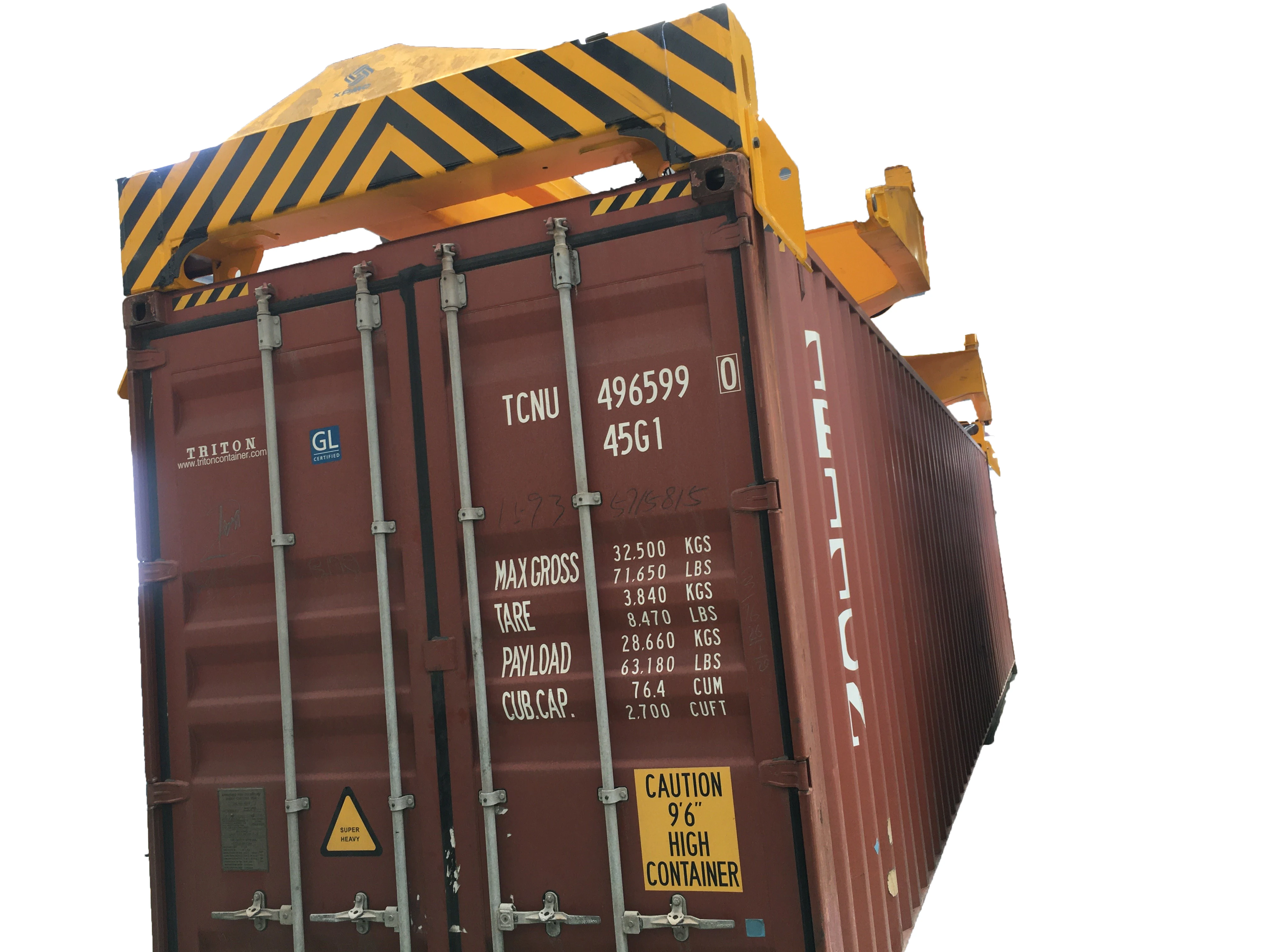 15ft 20ft 40ft Container Lift Container Spreader Bar - Buy Container ...