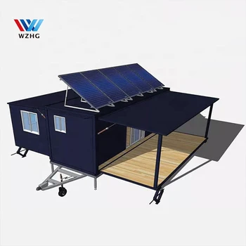 Wzh Promotion Strengthen Model 20ft Prefab Modular Container Home ...