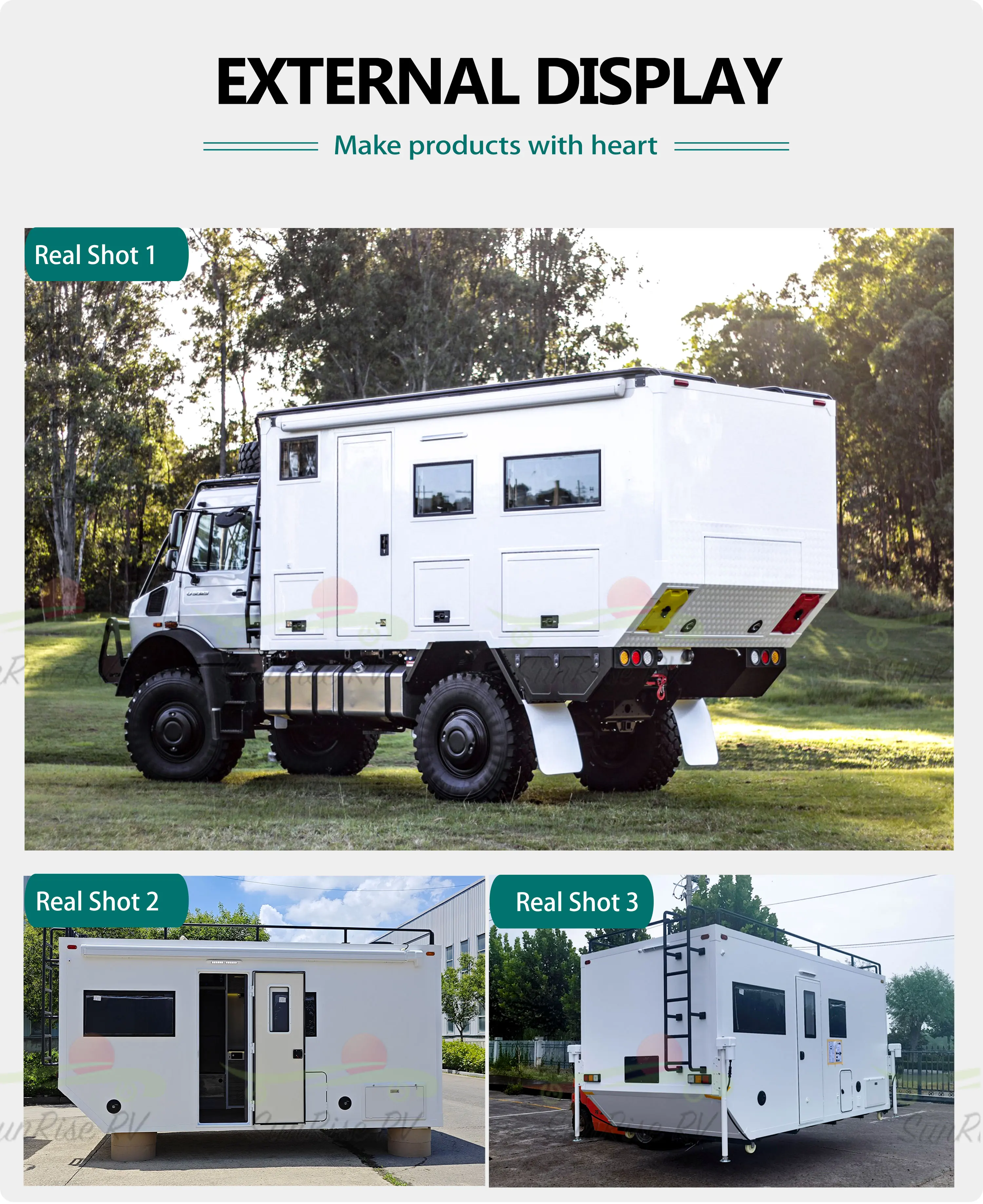 Off Grid RV Campers 4x4 Motorhomes - Mitsubishi Fuso Expedition Vehicle