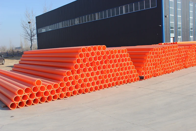 Buried Mpp Plastic Electrical Conduit Pipe To Protect The Power Cable ...