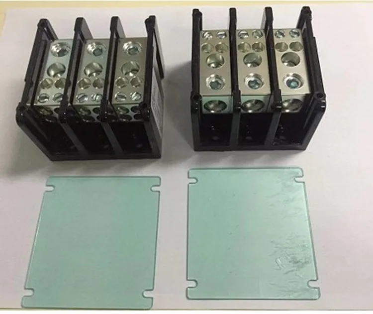 USA Aluminium Dead Front Terminal Block Deadfront Terminal Block Closed ...