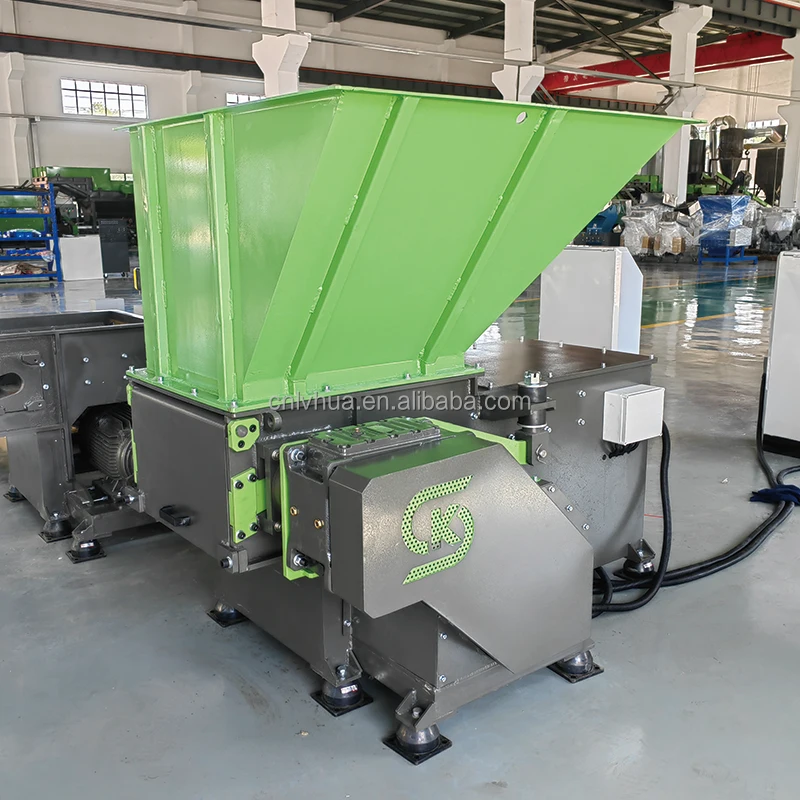 Lvhua Portable Waste Plastic Recycling Shredder Machine Fully Automatic ...