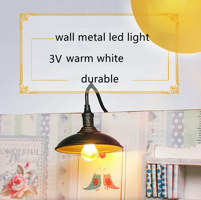 3v Architecture Model Wall Light Railway Train Ho Scale Warm White Led ...