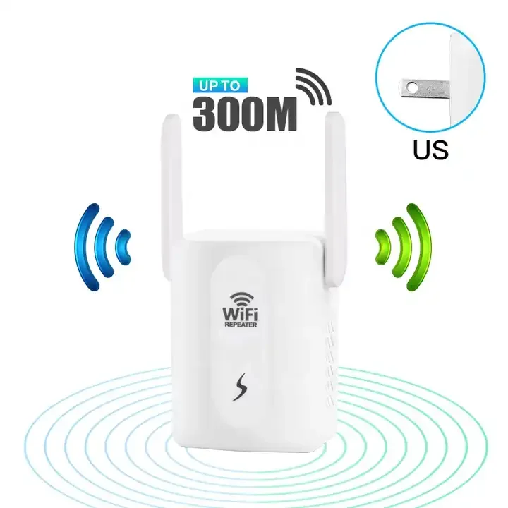 Custom Logo Wifi Signal Extender Amplifier Repeater 300mbps Wireless ...