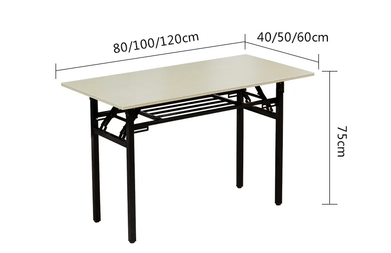 MDF Training Table Modern Home Folding Desk Steel Single Desk| Alibaba.com
