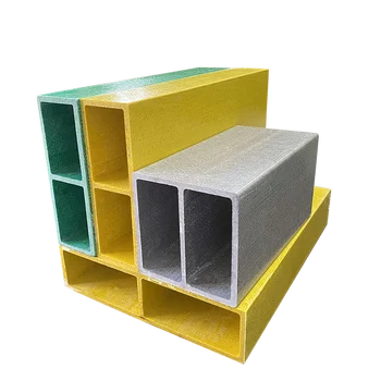 Customized Rectangular Fiberglass Purlin Frp Pultruded Structure Roof ...