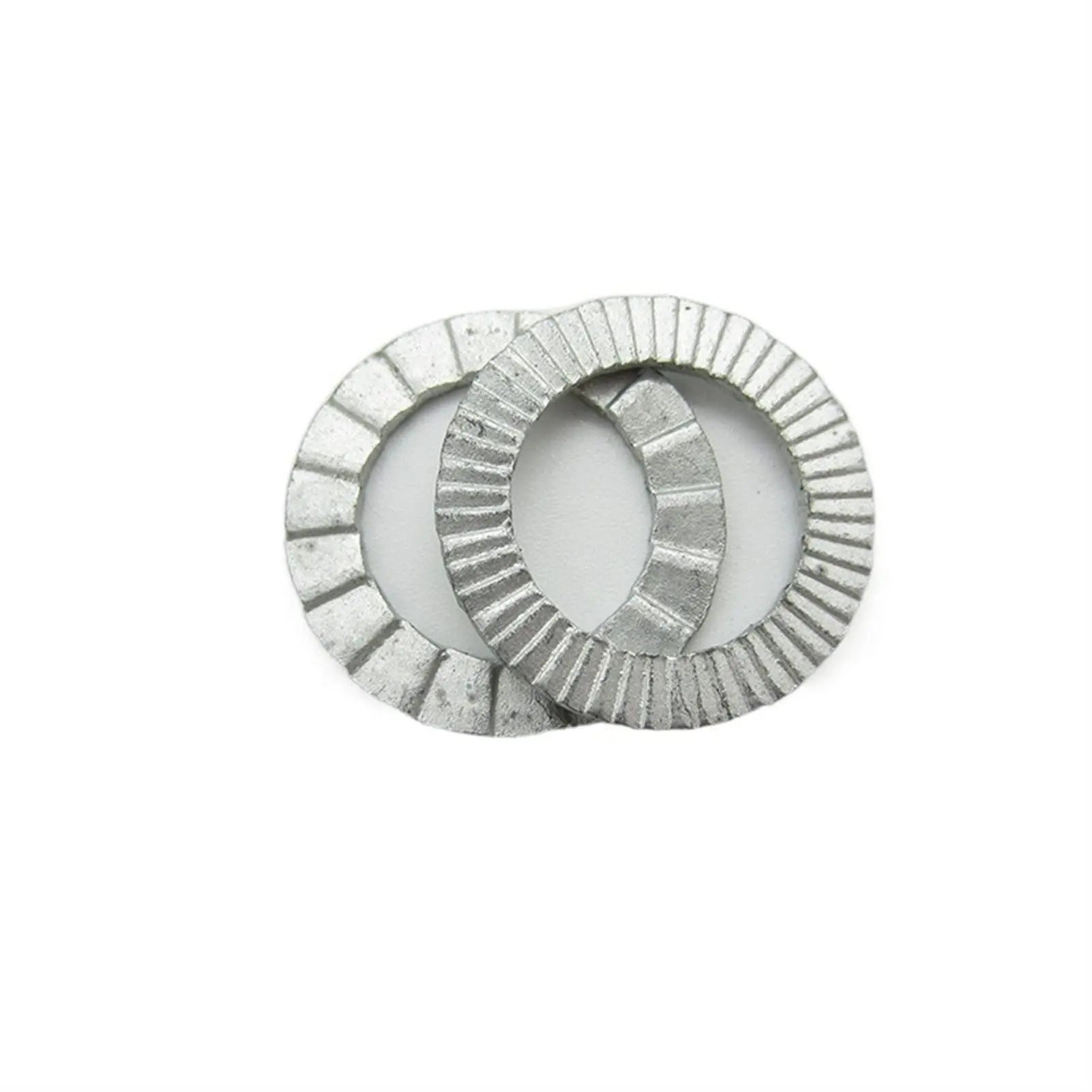 M3 M4 M5 M6 M8 10 12 14~ M36 304 A2 Stainless Steel Din25201 Double Deck Self-locking Washer ...