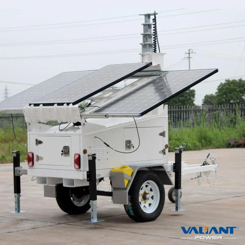 VTS600A Solar Trailer - Efficient Mobile Solar Solution