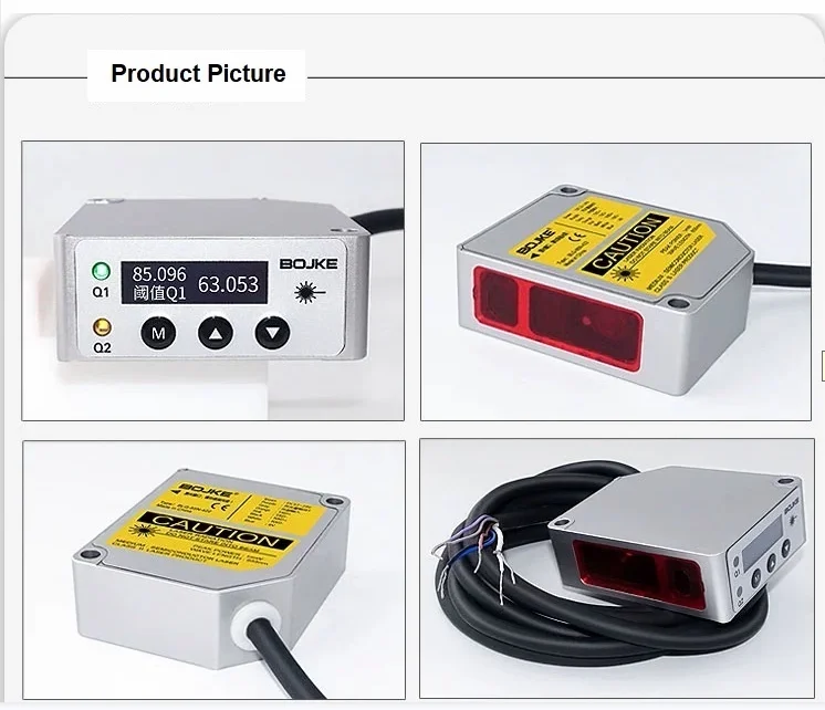 BOJKE High Precision Laser Distance Sensor for Object Detection OEM