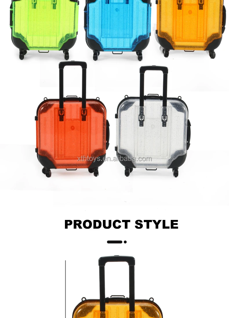 New Arrival Mini Suitcase Square Mini Suitcase Box With Glister Plastic ...
