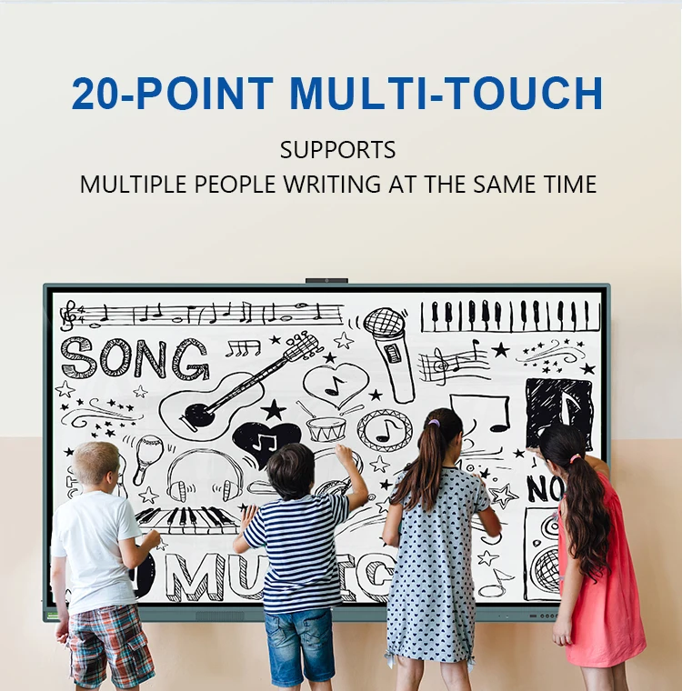 Android 11.0 Digital Whiteboard - 65-Inch Interactive Tablet