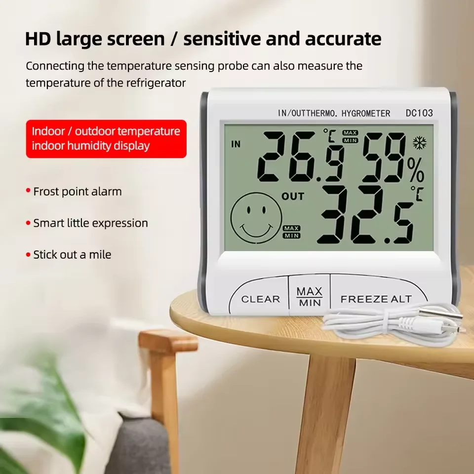 Digital Instant Read Thermometer & Hygrometer OEM & ODM Supported ...