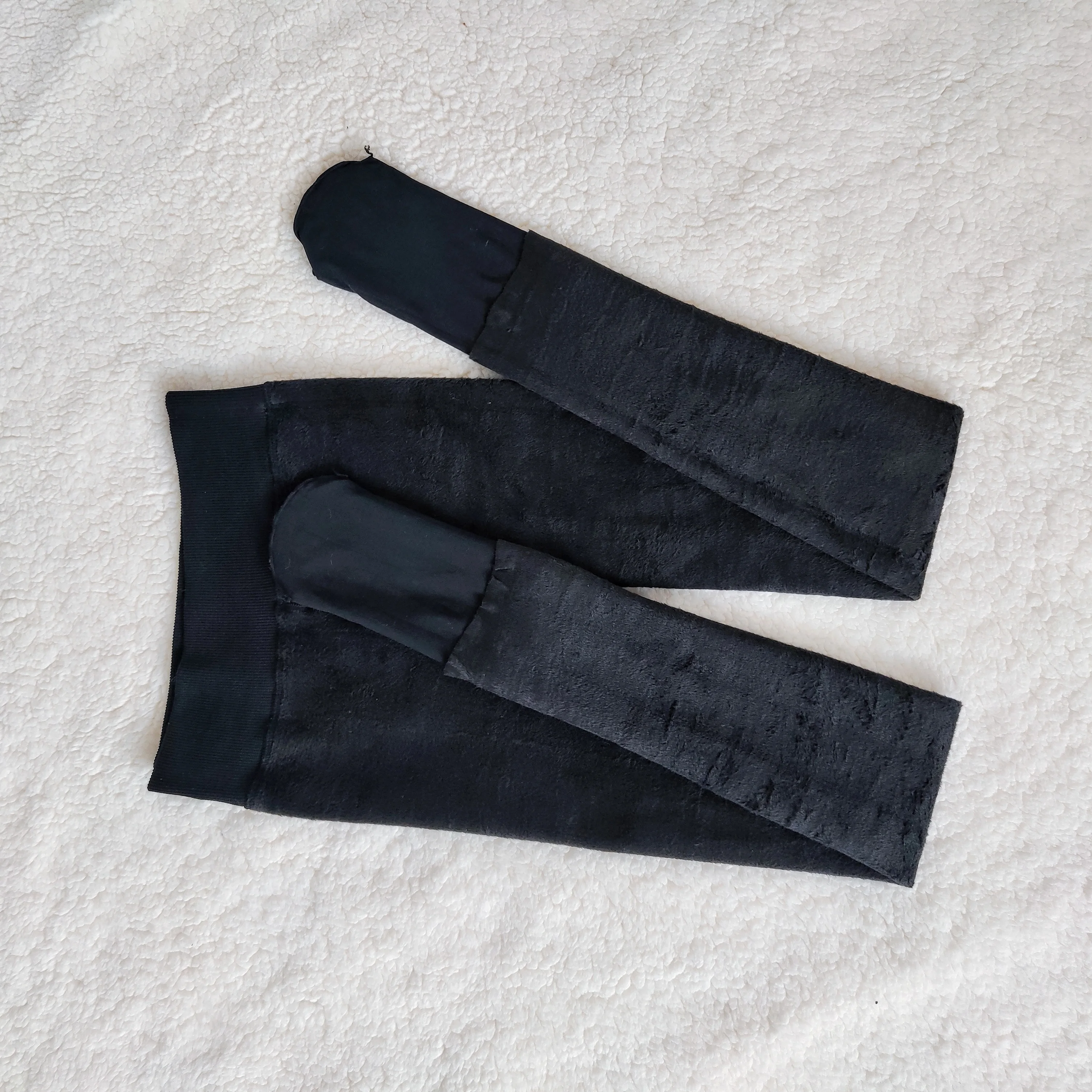 Ready To Ship Women's Stocking Winter Warm Ladies Tights Thermal Fleece ...