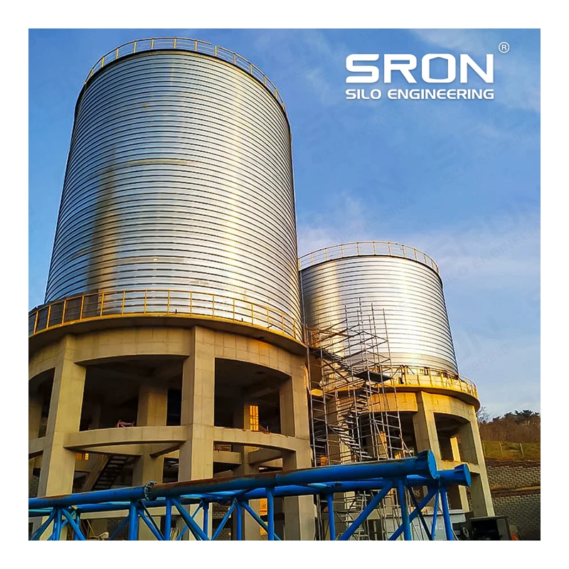 1500 Tons Cement Silo for Fly Ash Storage with Customized Design and ...