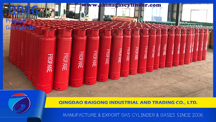 Gb5100 Standard 15kg Refill Ch3ch2ch3 Volume 40l Empty Propane Tank ...