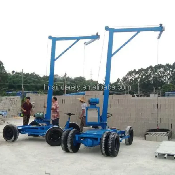 Mechanical Grippers For Loading And Unloading Bricks / Bags Brick Stacker Machine / Brick Bags ...