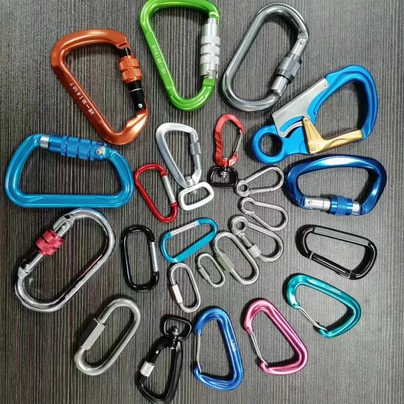 WEJUMP Plastic Professional Climbing Carabiner D Shape Mountaineering ...