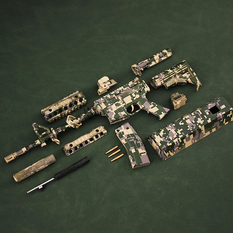 Adult Toy Gun Tiktok Miniature Ak47 Ar15 Ar18 Barrett Sig 1:3 Scale M16 ...