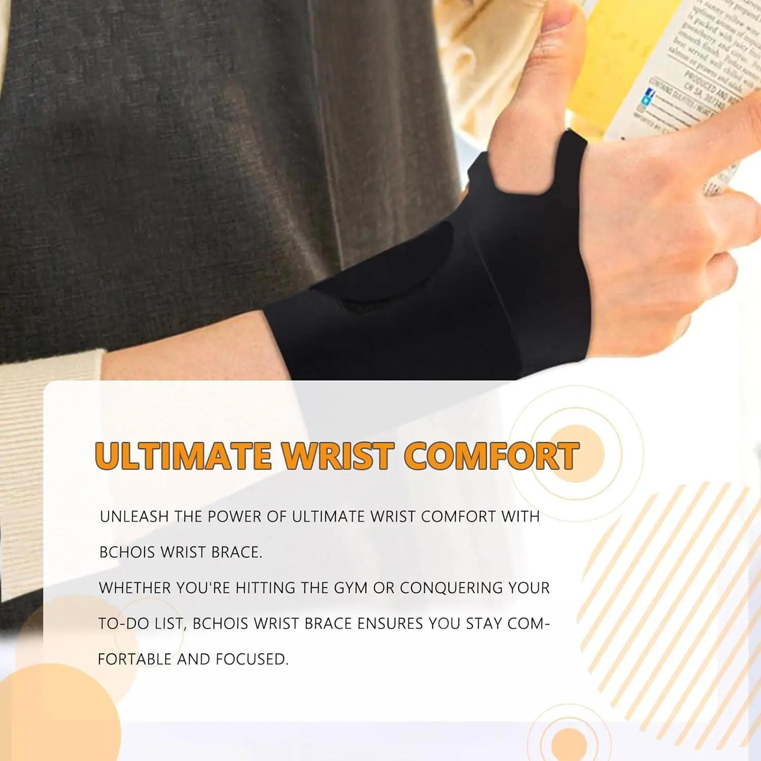 Alibaba.com: Ultra-thin elastic wrist brace for carpal tunnel pain ...