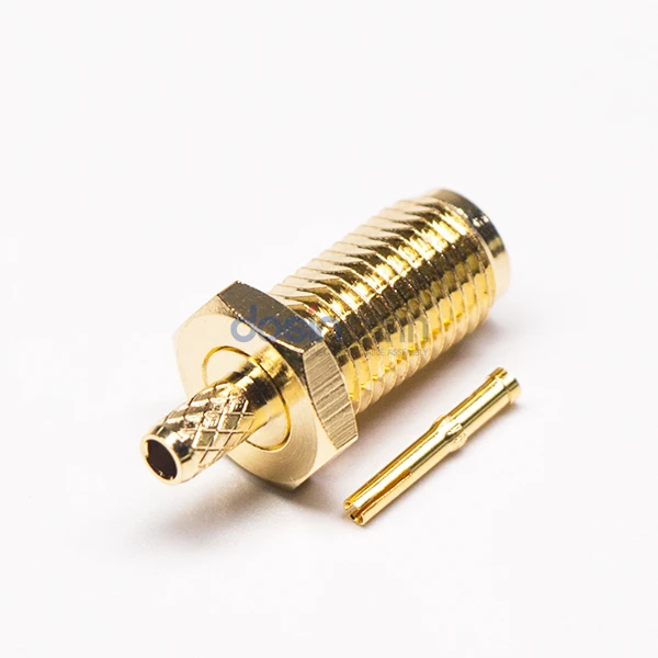 Sma Female Connector Sma Connector Straight Jack Rf Connector Crimp For ...