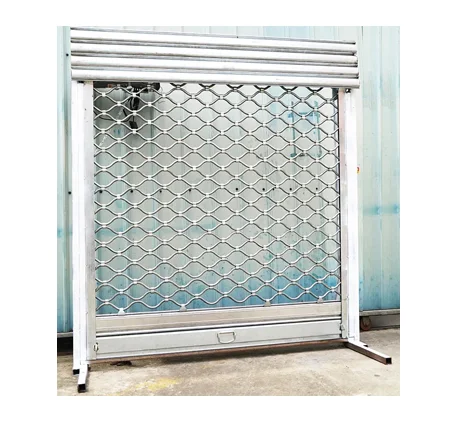 High Quality Fireproof Horizontal Vertical Standard Mesh Rolling ...