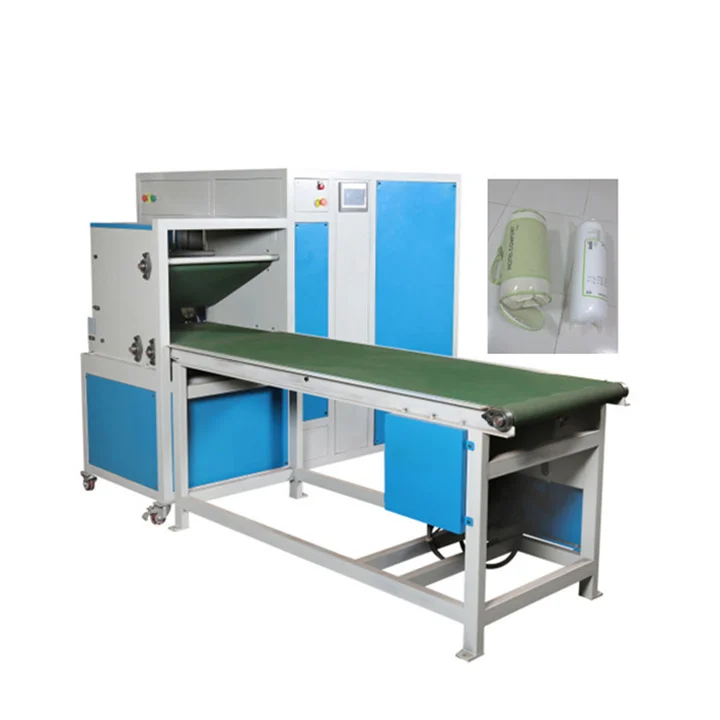 Automatic Pillow Mattress Quilt Roll Rolling Packing Machine| Alibaba.com