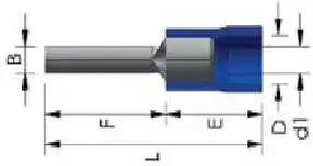 Insulated Terminals Bullet Female Male Terminals Series Insulated Male ...