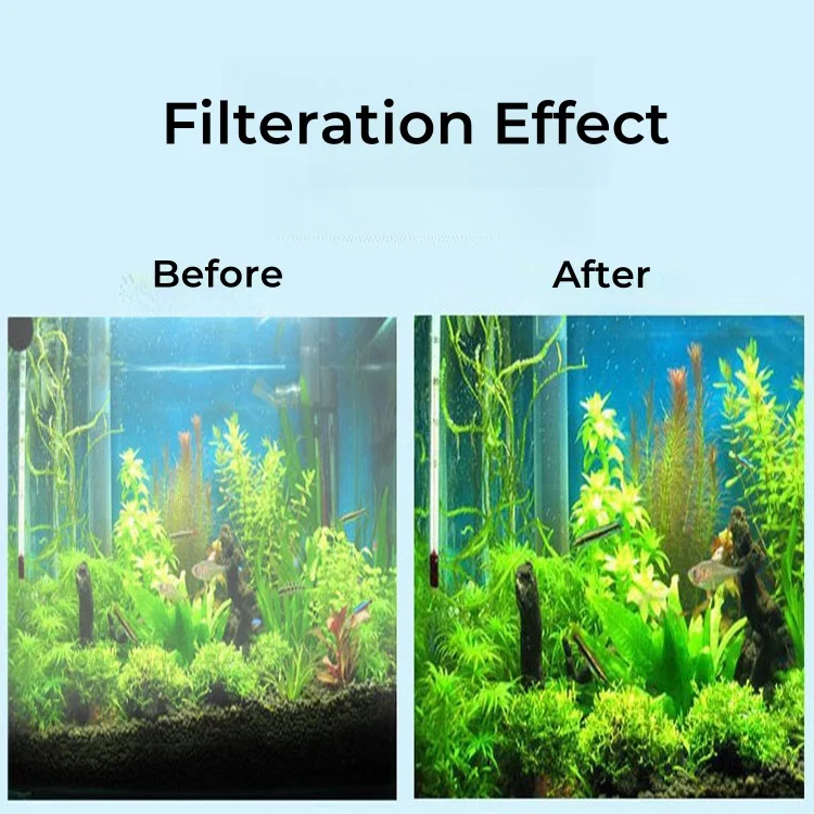 3pcs Aquarium Bio Sponge Filter Media Fish Tank Cartridge Filter Foam ...