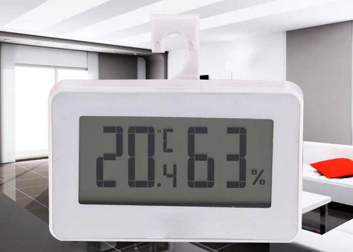 Magnetic Temperature Humidity Meter Refrigerator Thermometer Hygrometer ...