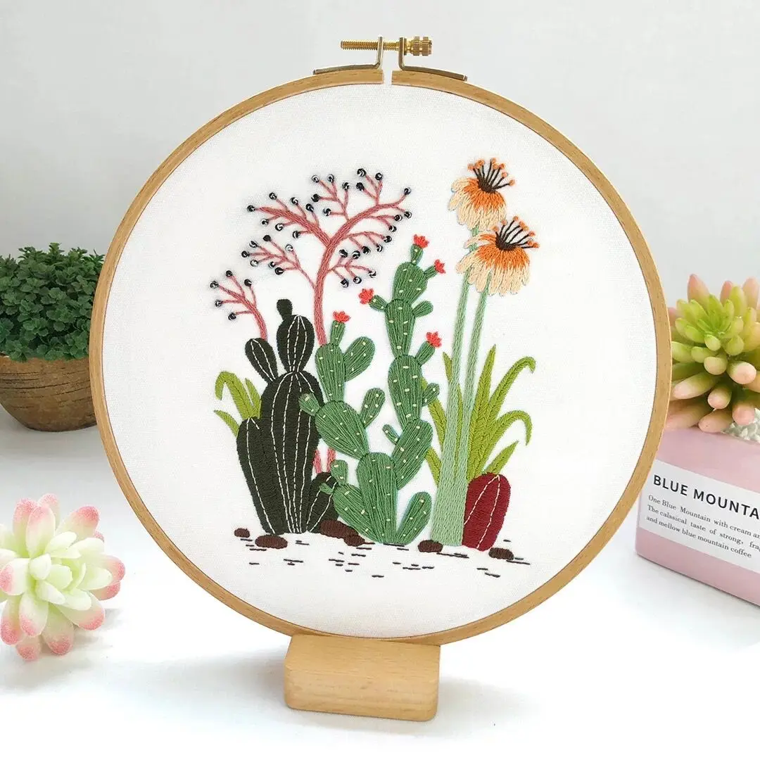 Diy Hand Cross Stitch Embroidery Kit Set Handicrafts Starter Kit for ...