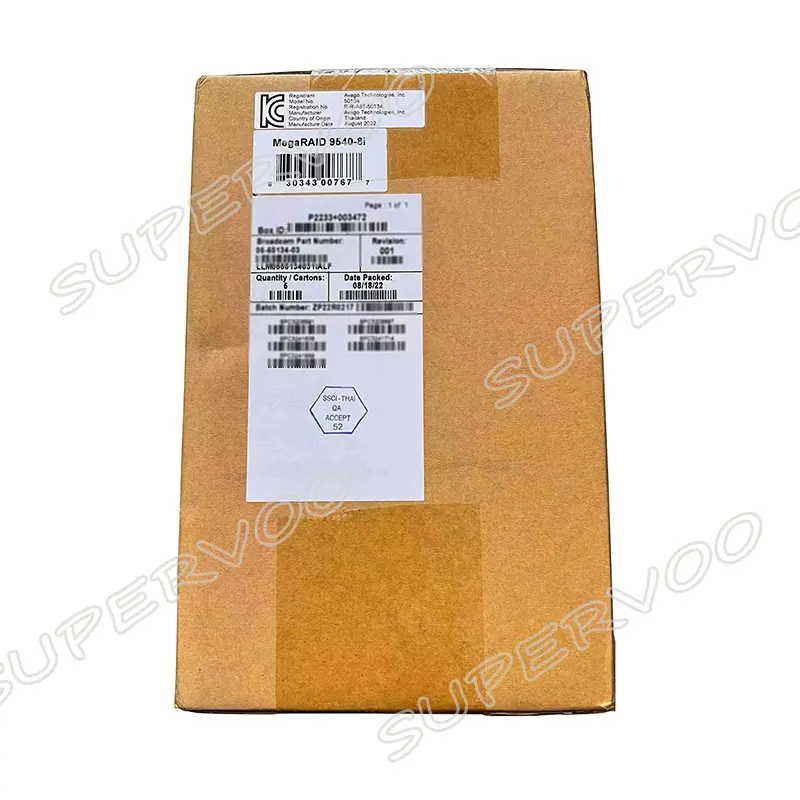 Brand New Megaraid 9540-8i 12gb/s Sas/sata/pcie (nvme) Pcie Gen 4.0 ...