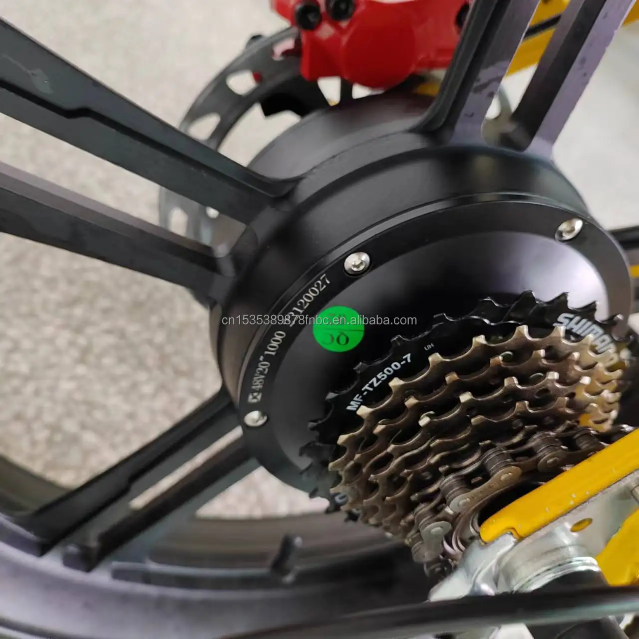 Mag Wheel Electric Bike - Dual Motor, Triple Battery Power