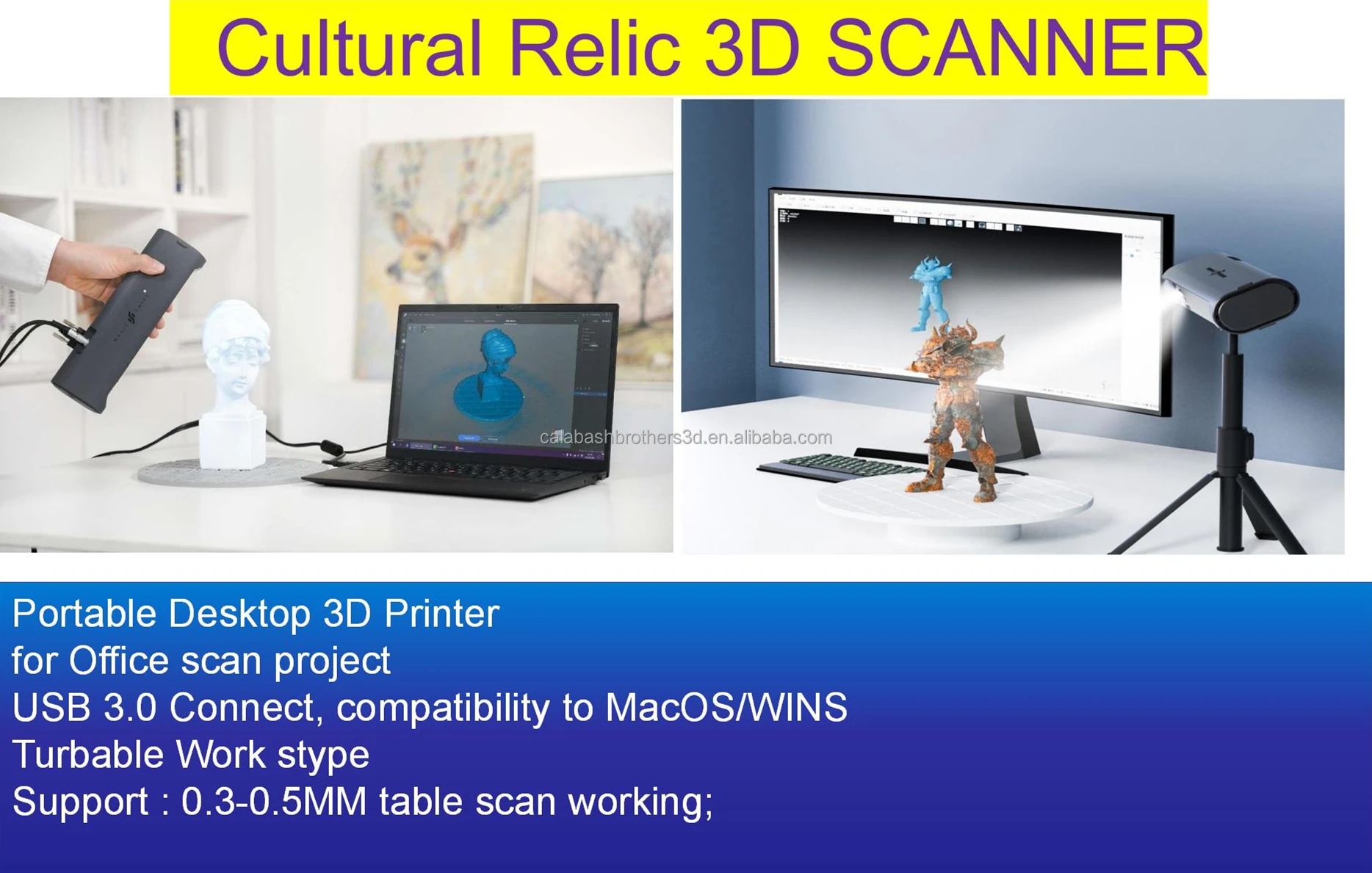 Factory Free 3d Scanning Software Beauty 3d Printer Scanner Portable ...