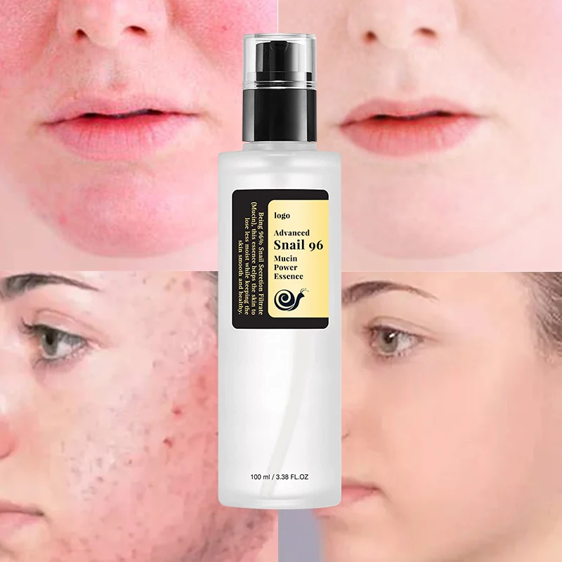 Wholesale Korean 96 Snail Mucin Skincare Anti Aging Skin Care Face Serum Facial Whitening